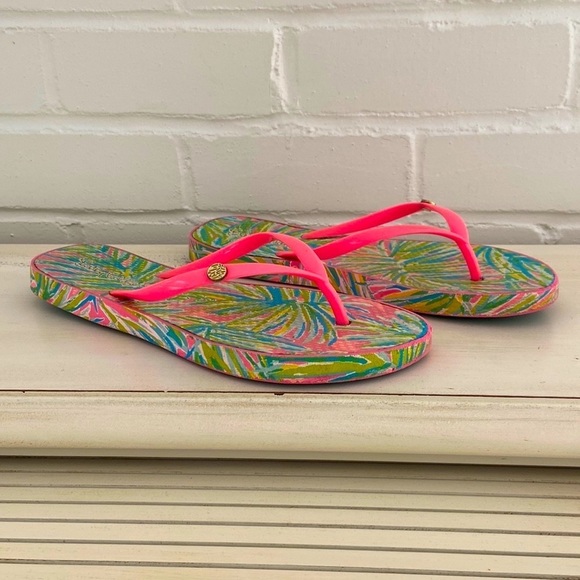 Lilly Pulitzer | Shoes | Lilly Pulitzer Flipflops Preppy Flipflops ...